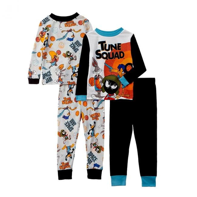 Space Jam 819417-size6 Space Jam Tune Squad Youth Long Sleeve Pajama ...