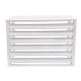 Miumaeov 4-Panels Air Conditioner Fence Screen Outdoor Air Conditioner ...
