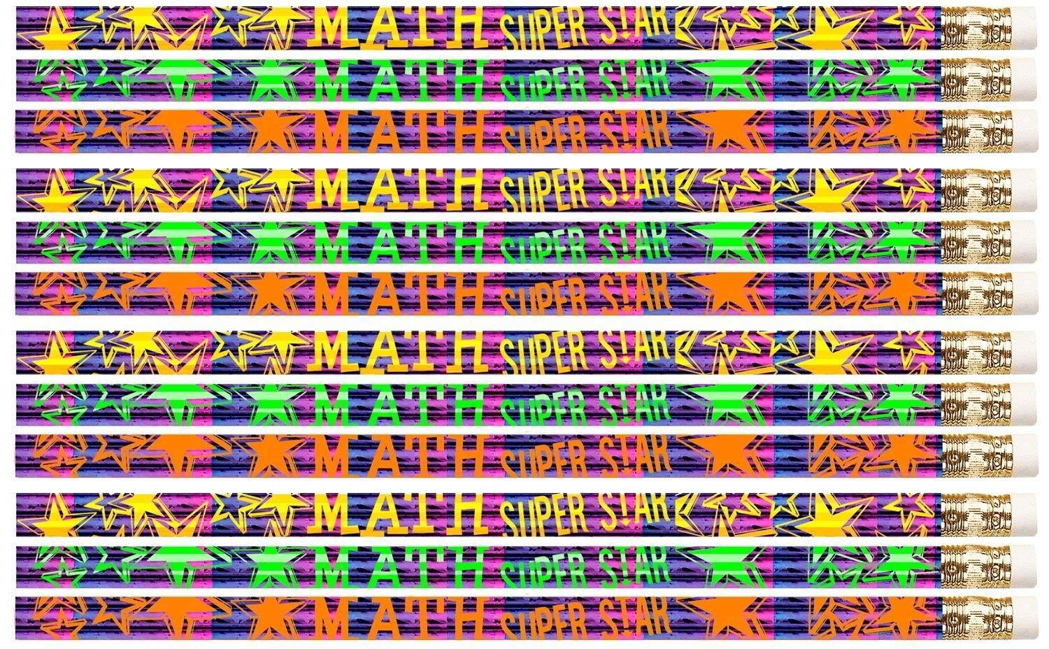 D2500 Math Super Star - 36 Qty Package - Mathematics Pencils - Express ...