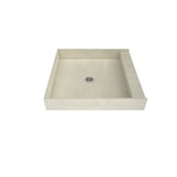 Tile Redi 4242C Redi Base 42" X 42" Square Shower Base - Chrome ...