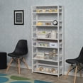 Regency Seating Inc Fairway 67" High Folding Bookcase- White - Walmart.com