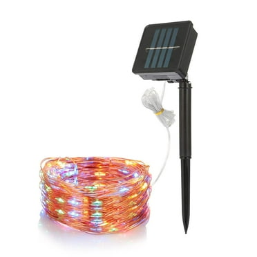 Solar Christmas Lights: 200 LED, 72ft, Multi-Color, Fairy Ambiance ...