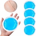 XIRQI Small Ice Packs,10 Round Reusable Hot Cold Gel Packs for Injuries ...