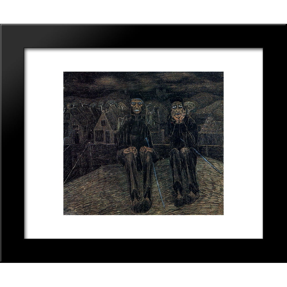 Fatalism 20x24 Framed Art Print by Jan Toorop - Walmart.com - Walmart.com