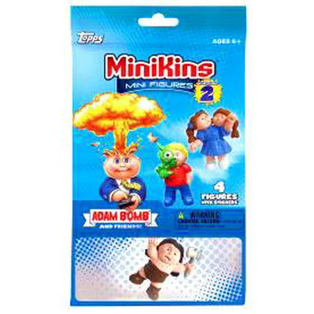 MiniKins Series 2 Mini Figure Mystery Pack 4 Figures Per Pack - Walmart ...