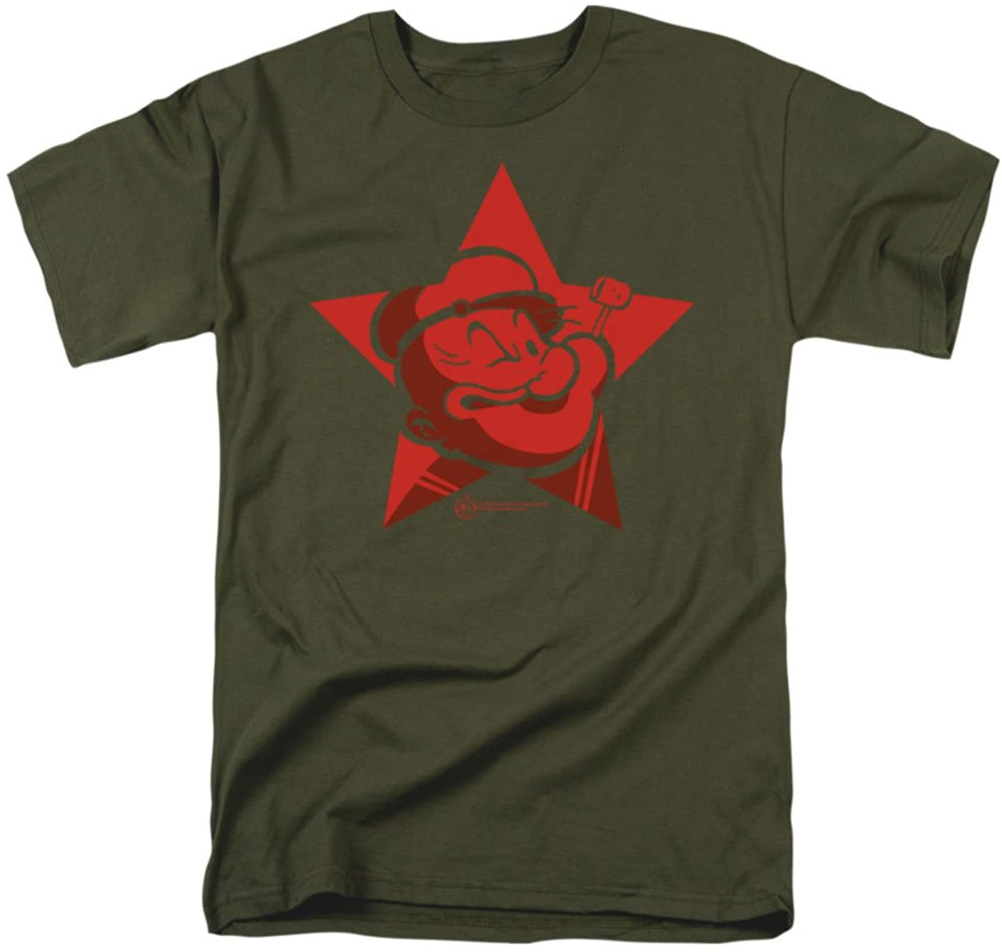Popeye-Red Star T-Shirt Size M | Walmart Canada