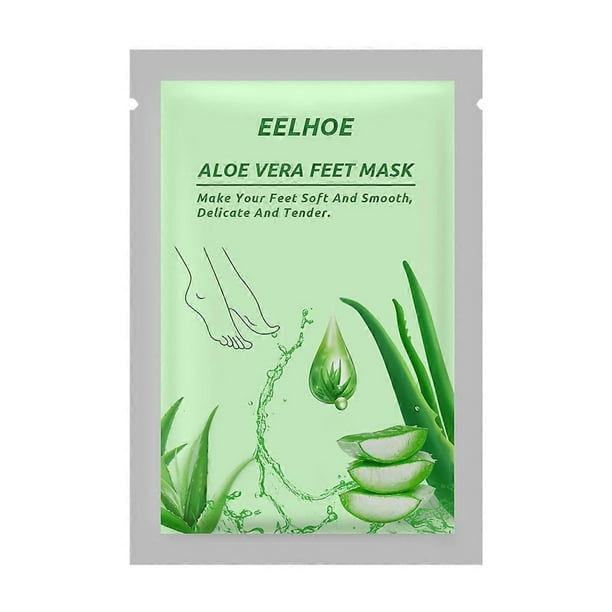 5pairs Foot Mask Exfoliating Feet Mask Pedicure Heels Foot Mask Aloe ...