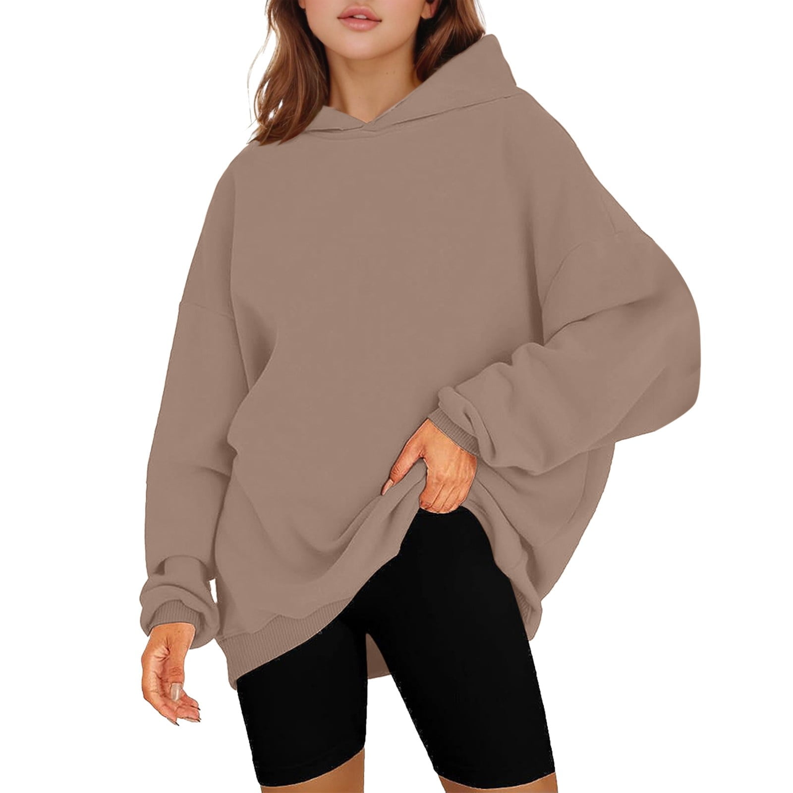 Click here for Hbfagfb Womens Sweatshirt Versatile Simple Pullove... prices