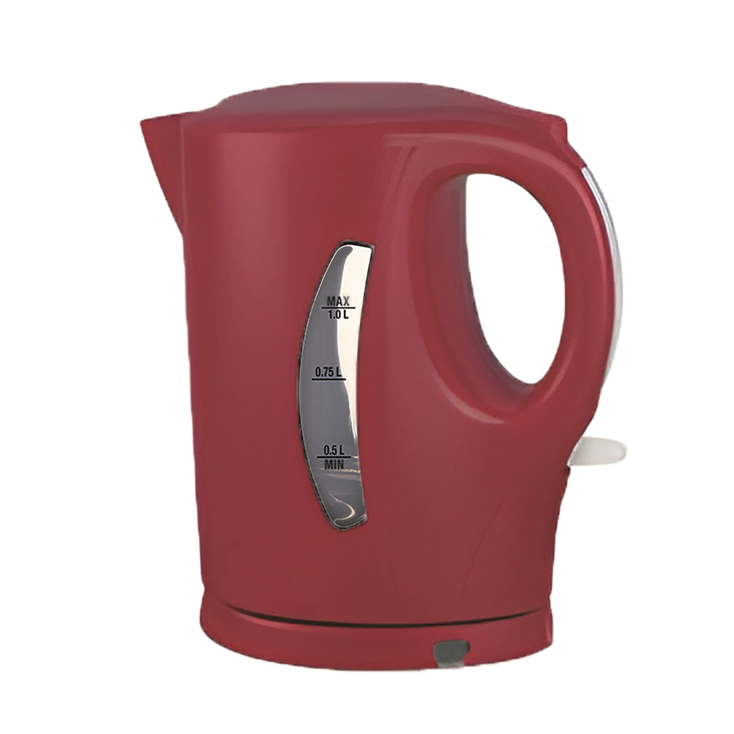 Salton Essentials - Cordless Electric Kettle with 1 Liter Capacity, Red ...