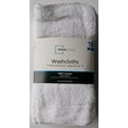 White Cotton Washcloth Pack - 18 Count - Walmart.com