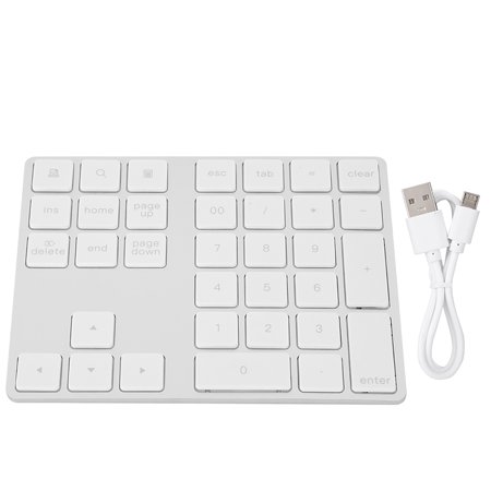 Portable Wireless Numpad, 34 Keys Numeric Keypad, 3.0 For IOS | Walmart ...