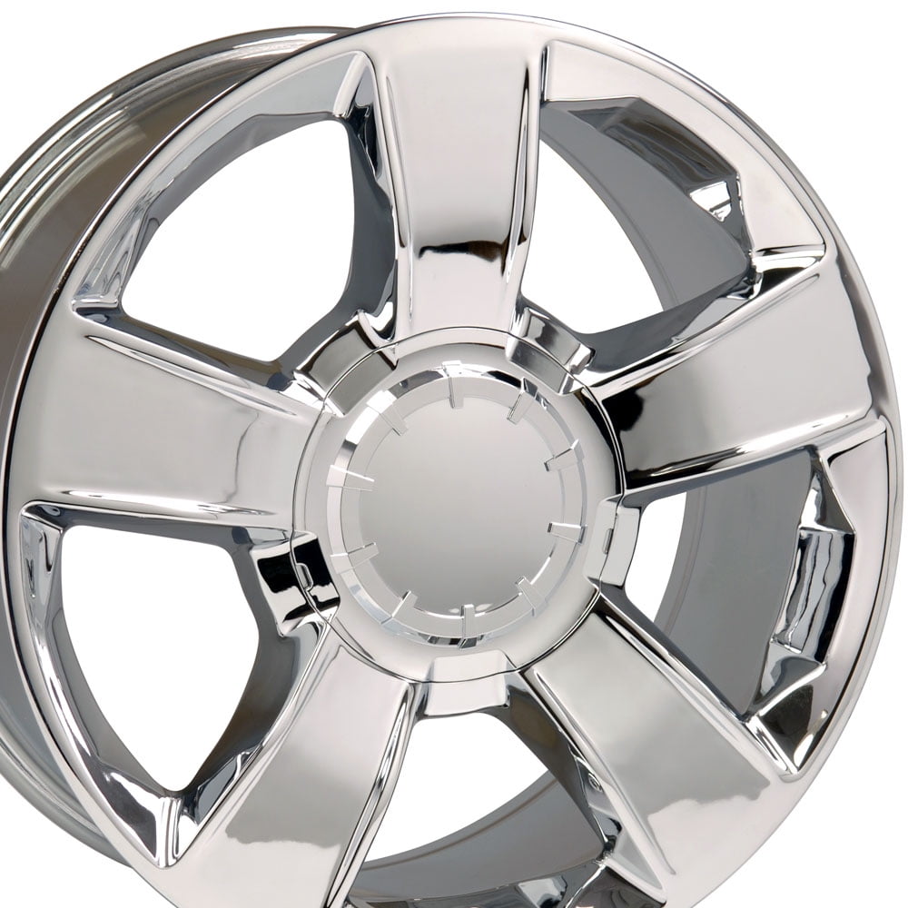 20 inch Chrome 5651 OE Wheels Fits GM Trucks & SUVs - Tahoe Style Rim ...