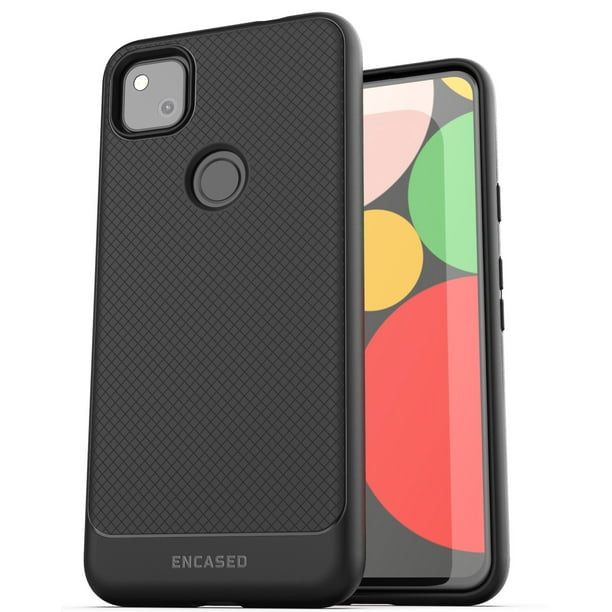 Encased Pixel 4a Case (Thin Armor) Slim Fit Flexible Grip Cover for ...