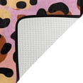 Bath Curtain & 66x72in Non-Slip Bath Mat Set 12-Grommet Shower Curtain ...