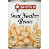 Hanover Great Northern Beans, 15.5 oz Can, Kosher, Excellent Source of ...