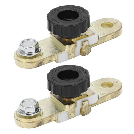 2Pcs Battery Cutoff Switch, DC 12V Side Post Battery Disconnect Switch ...