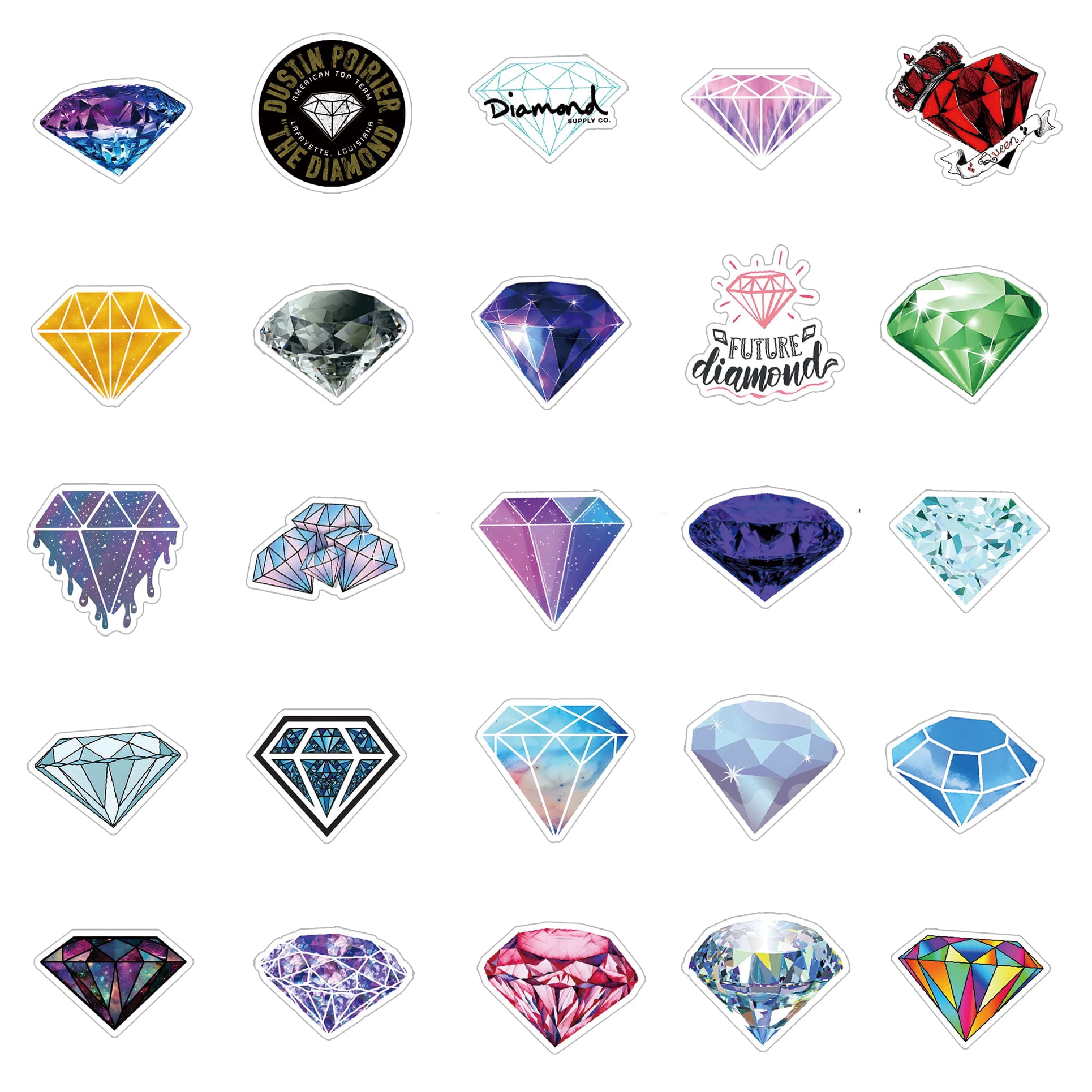 Diamond Supply Co Sticker Pack