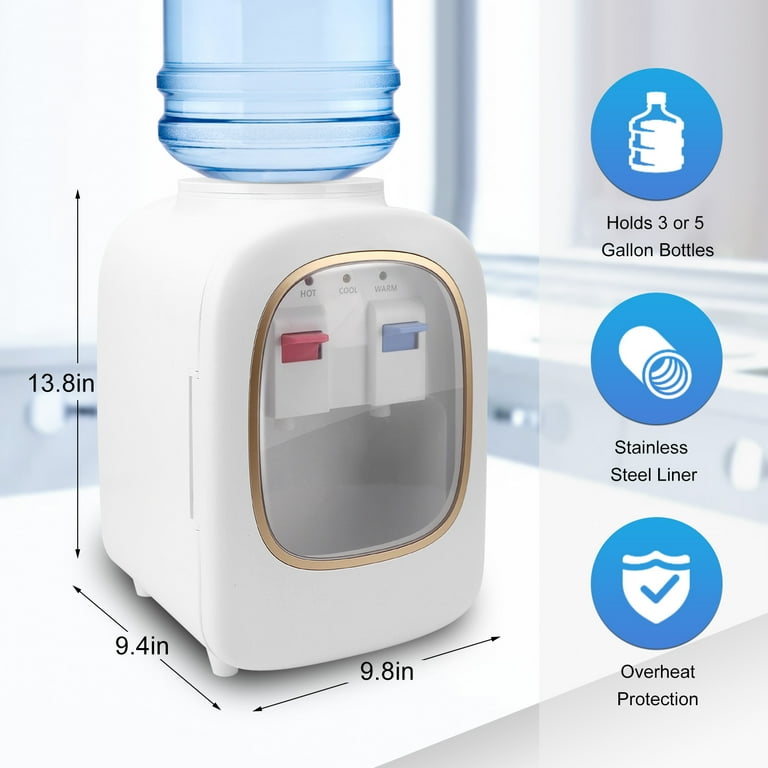 Water Cooler Dispenser Top Loading - 3 Temperatures (Hot/Cold/Warm ...