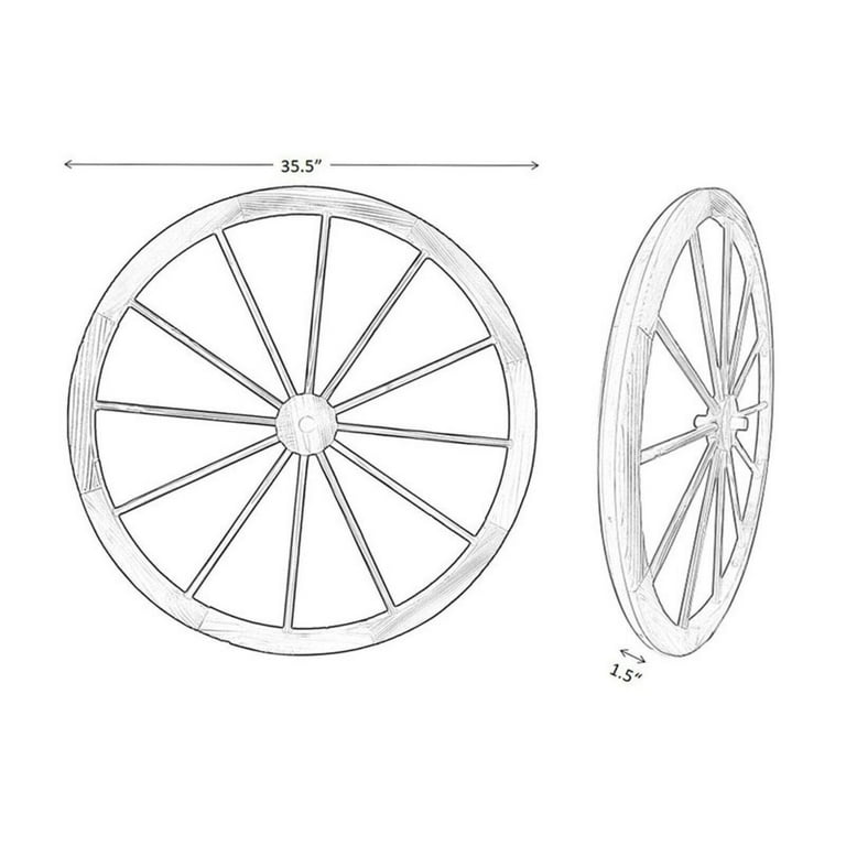 Wagon Wheel Sketch