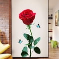 3D Rose Flower Wall Stickers for Living Room & Bedroom Decor - GS7055 ...