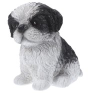 Sandicast "Mid Size" Sitting Black Labrador Retriever Dog Sculpture ...