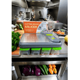 Arctic Ember All-In-One Veggie Chopper Prep Station with Built-In ...