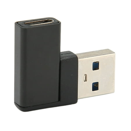Degree US Bto USBC Adapter,Right Angle USB to Degree US Ato USBC ...