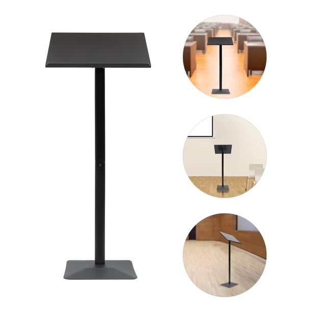 Miumaeov Acrylic Podium Tall Floor Standing Speaking Podium Lectern ...