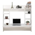 UBesGoo White Home Floating Computer Wall Mounted PC Laptop Desk w ...