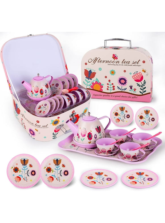 Kids Tea Sets in Play Food & Accessories - Walmart.com