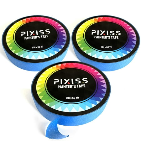 Artist Tape for Watercolor Paper - 3 Pack Pixiss Acid Free Art Tape ...