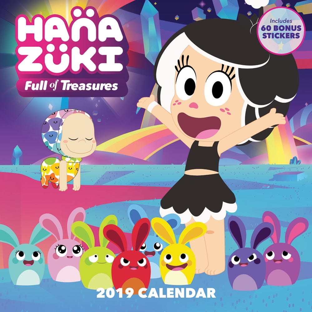Hanazuki Full of Treasures 2019 Wall Calendar (Calendar) - Walmart.com