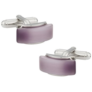 Cute Kawaii Rainbow Unicorn Chibi Round Cufflink Set Silver Color ...