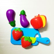 Spark Create Imagine Fruit Vegetable & Pasta Toy Play Set, 31 Pieces ...