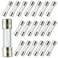 10 Pcs F5AL Fast-Blow Fuse 5A 250V Glass Fuses 5 x 20 mm (5amp) (F5A ...