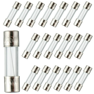 I-MART 10 Pcs F5AL Fast-Blow Glass Fuse 5A 250V 5 x 20 mm Replacement ...