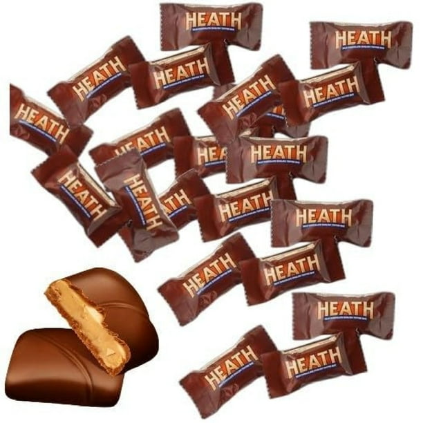 Heath Milk Chocolate English Toffee Bars - Heath Candy Bars Mini Size ...