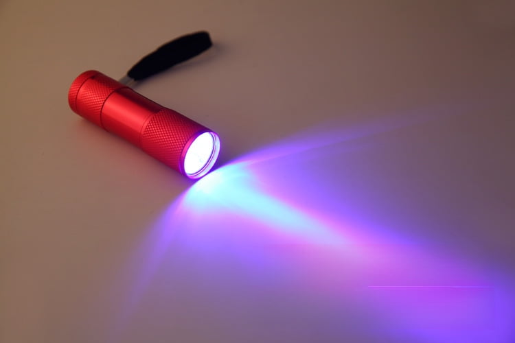 Linterna de verificación multifunción ultravioleta con luz violeta para ...