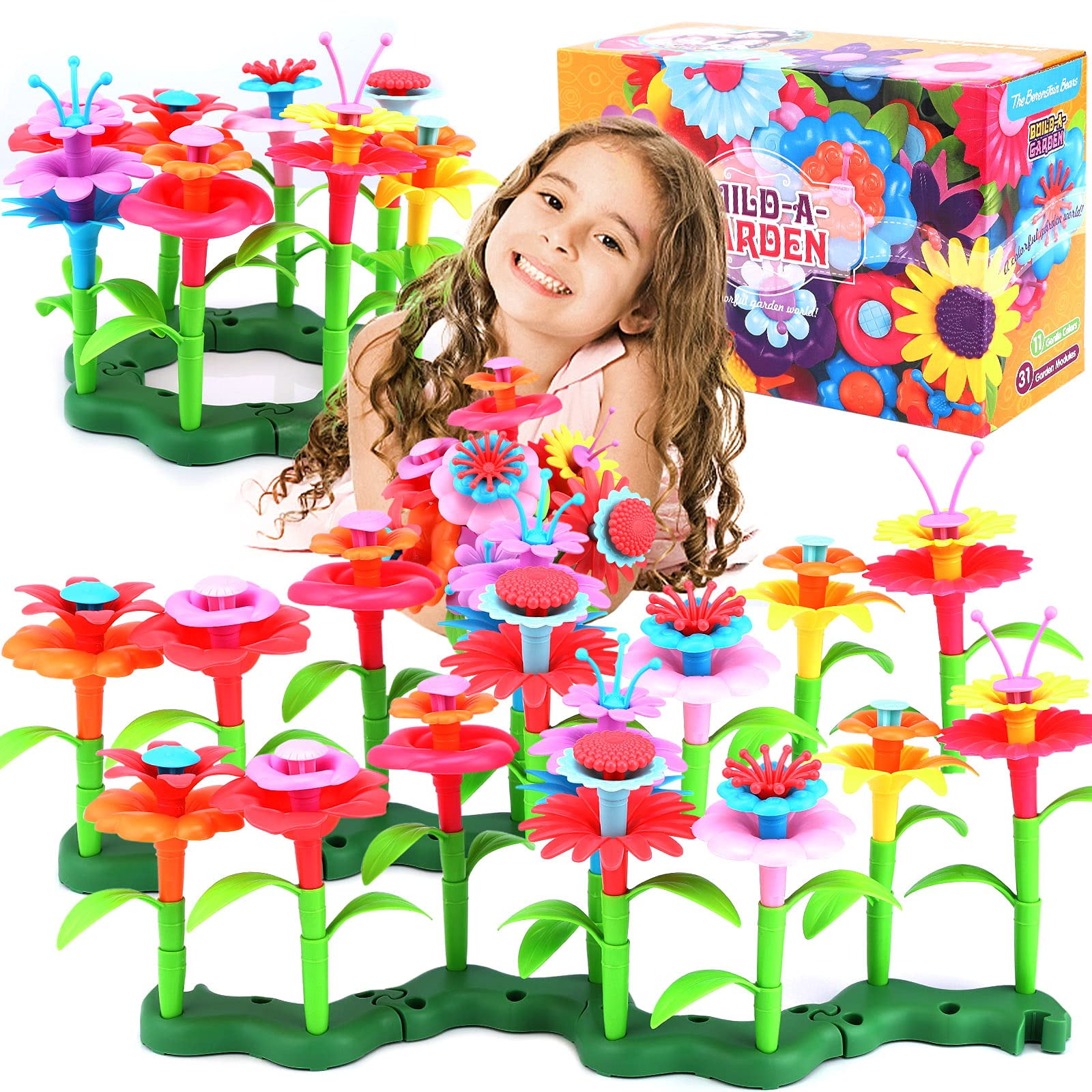 Flower Art And Craft Kits For 2 3 4 5 6 Years Old Fun Garden Building flower-art-and-craft-kits-for-2-3-4-5-6-years-old-fun-garden-building