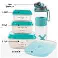 Fit & Fresh Meal Prep Starter Kit 6509FF1007 - Walmart.com