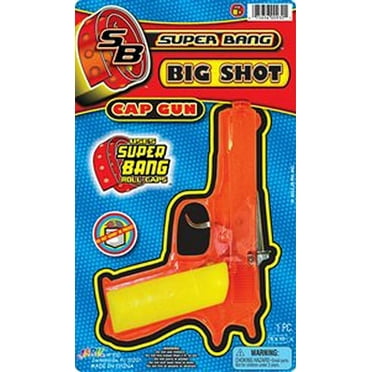 Parris #912B-50 Toy Roll Pistol Caps, 1200 Shots, Red - Walmart.com