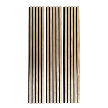 Oak Acoustic Slat Wood Wall Panels | Natural Core | Original Slatpanel ...