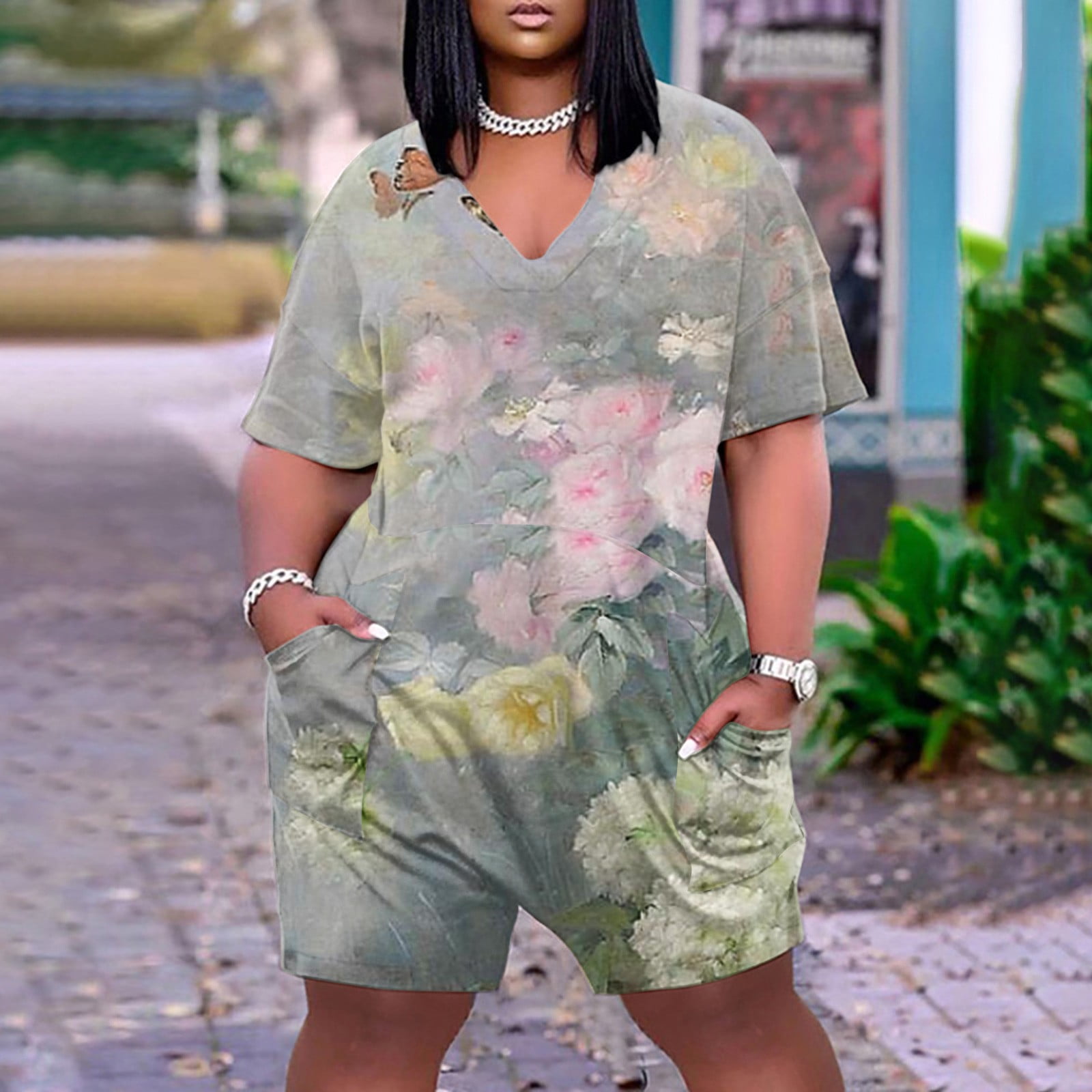 Act Now！ HIMIWAY Rompers for Women Summer Dressy Rompers for Women ...