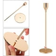 Candlesticks 3 Set Different Size, 23/28/33cm Candle Holder Tall Metal ...