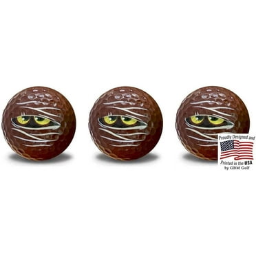 Halloween Golf Balls – 12 pack - Novelty Print Golf Balls 6 Assorted ...