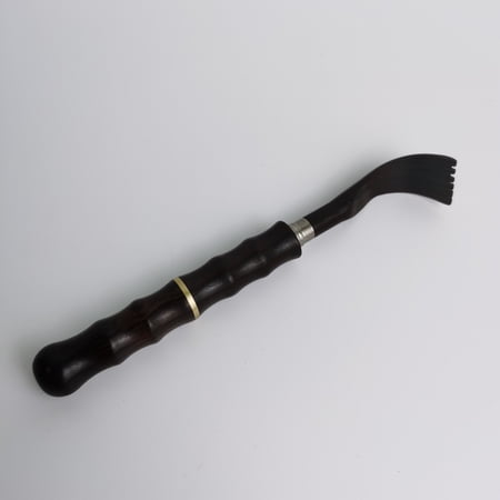Purple sandalwood telescopic four-section telescopic claw ebony old man ...