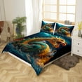 Erosebridal Magic Dragon Bed Set Adult Dragon Duvet Cover Full Size ...