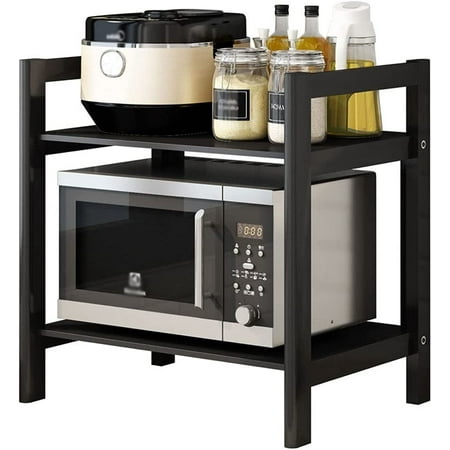 Microwave Oven Rack 2 Tier Microwave Oven Rack Heavy Duty Microwave ...