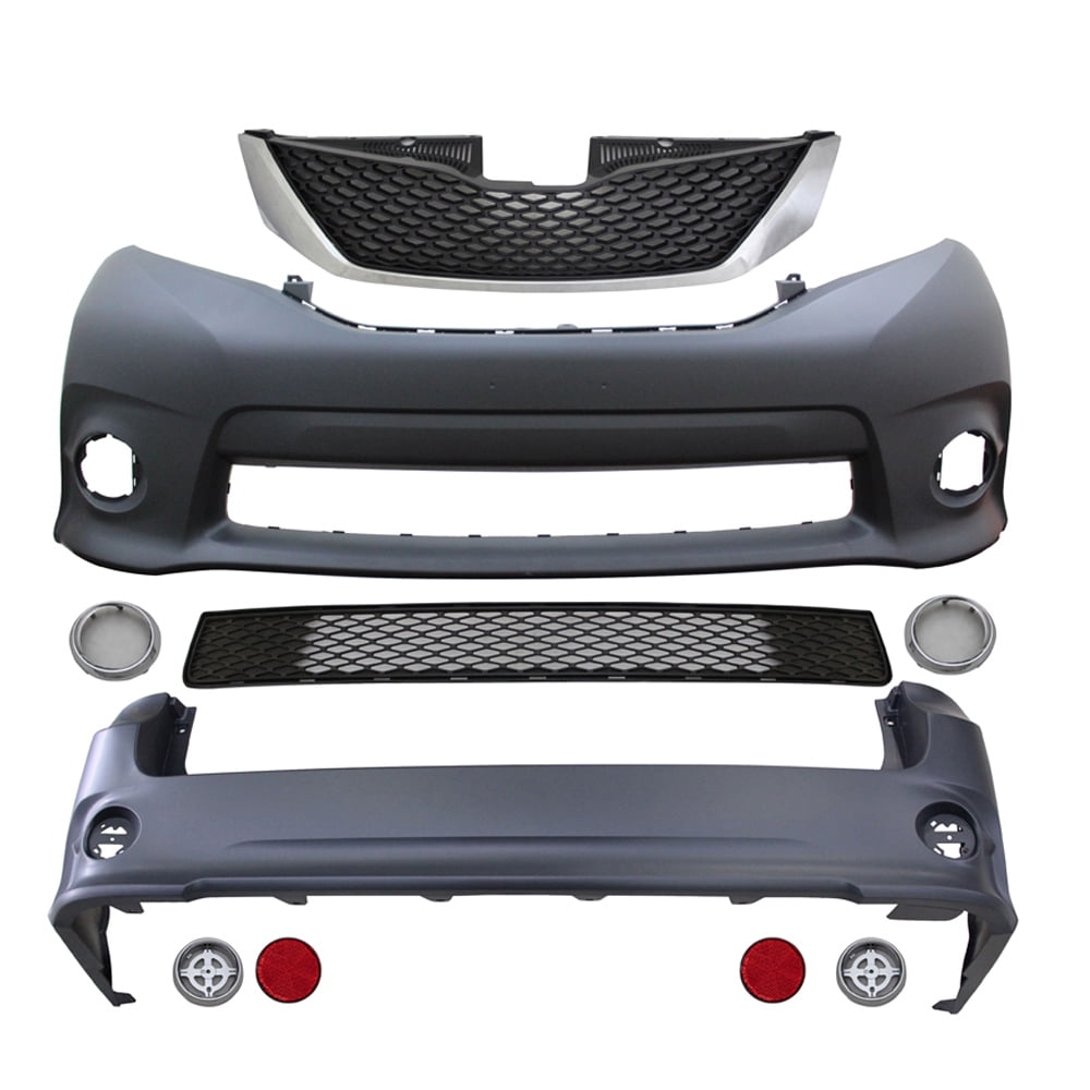 Ikon Motorsports Compatible with 11-17 Sienna SE Full Body Kit Front ...
