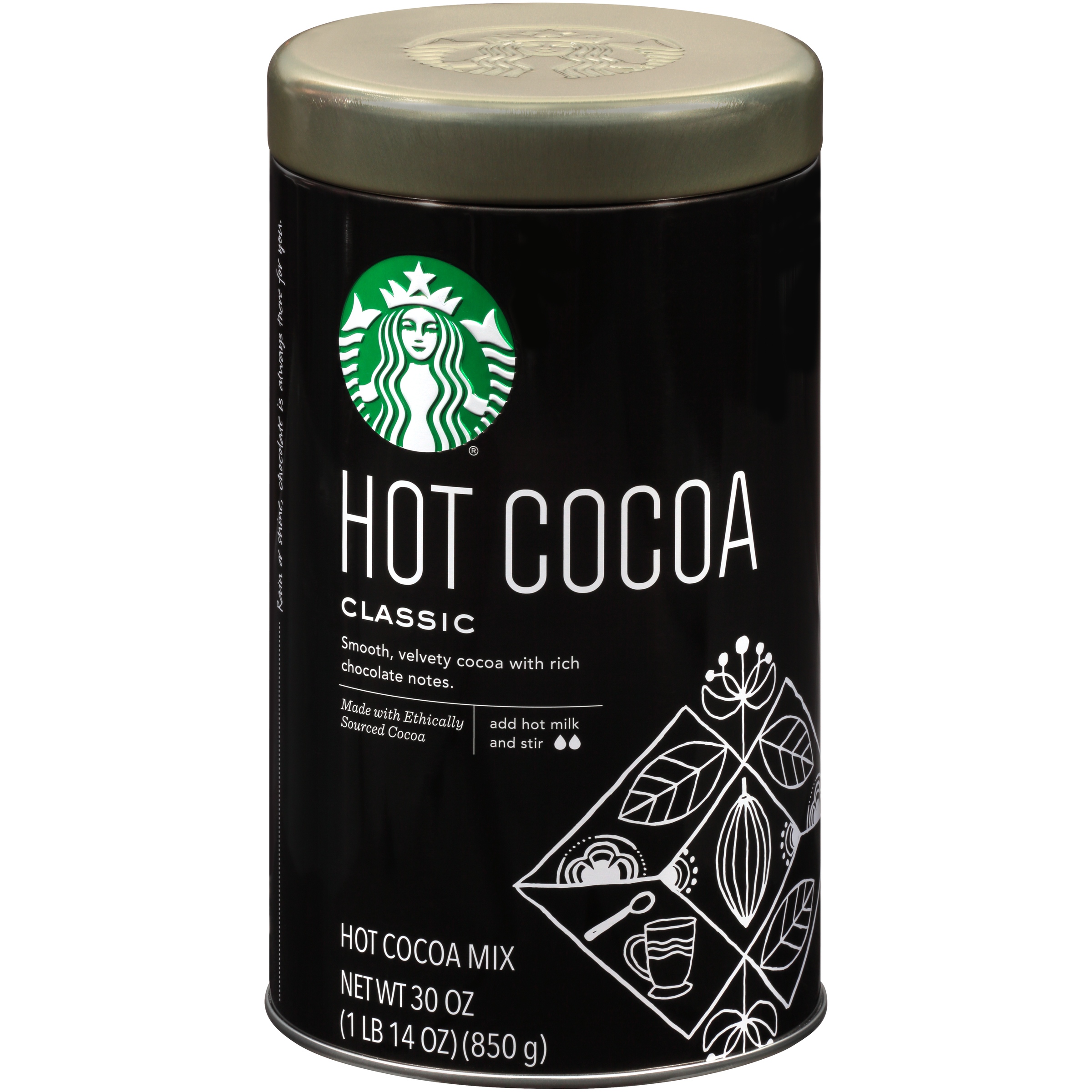 Starbucks Classic Hot Cocoa Mix 30 Oz Canister Walmart starbucks-classic-hot-cocoa-mix-30-oz-canister-walmart